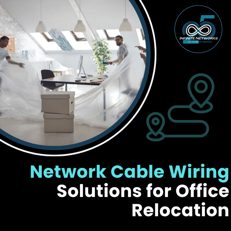 Network Cable Wiring Solutions for Office Relocation in San Jose